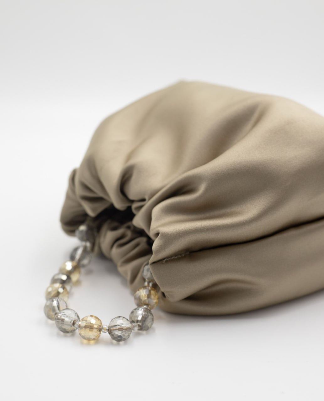 Bolso de Mano Topo Fruncido con Asa | Accesorios Mujer THE-ARE